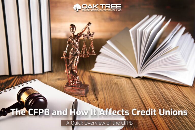 Checklist for Credit Union Compliance - Oak Tree Business